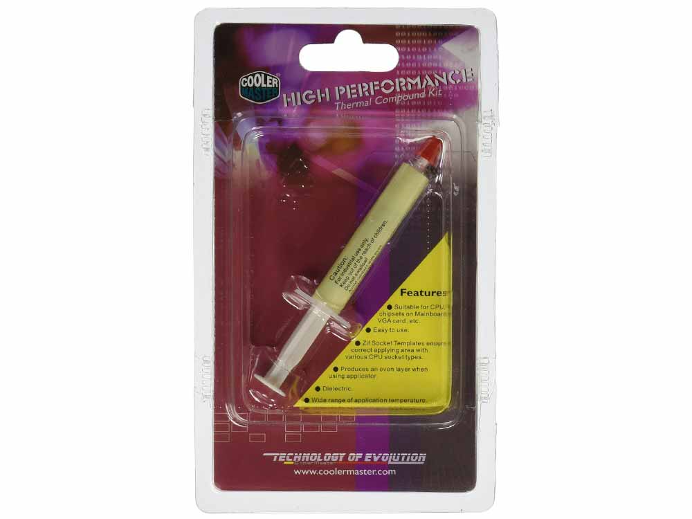 Cooler Master High Performance HTK-002 Thermal Paste (HTK-002-U1 ...