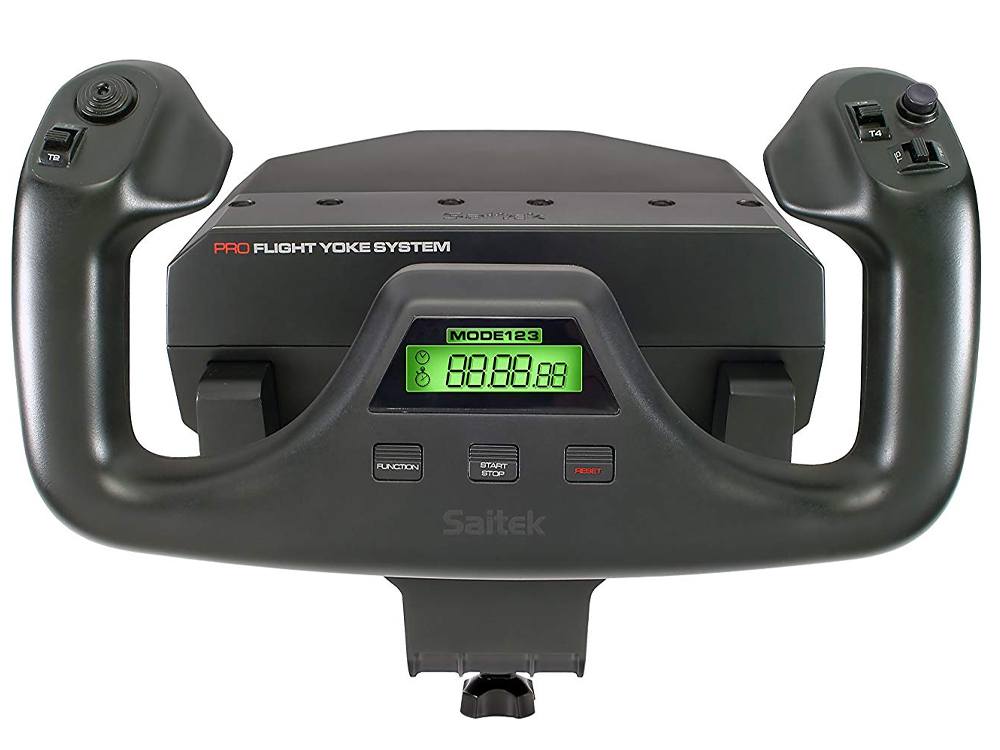Logitech Gaming Flight Simulator Yoke System & Throttle Quadrant ...