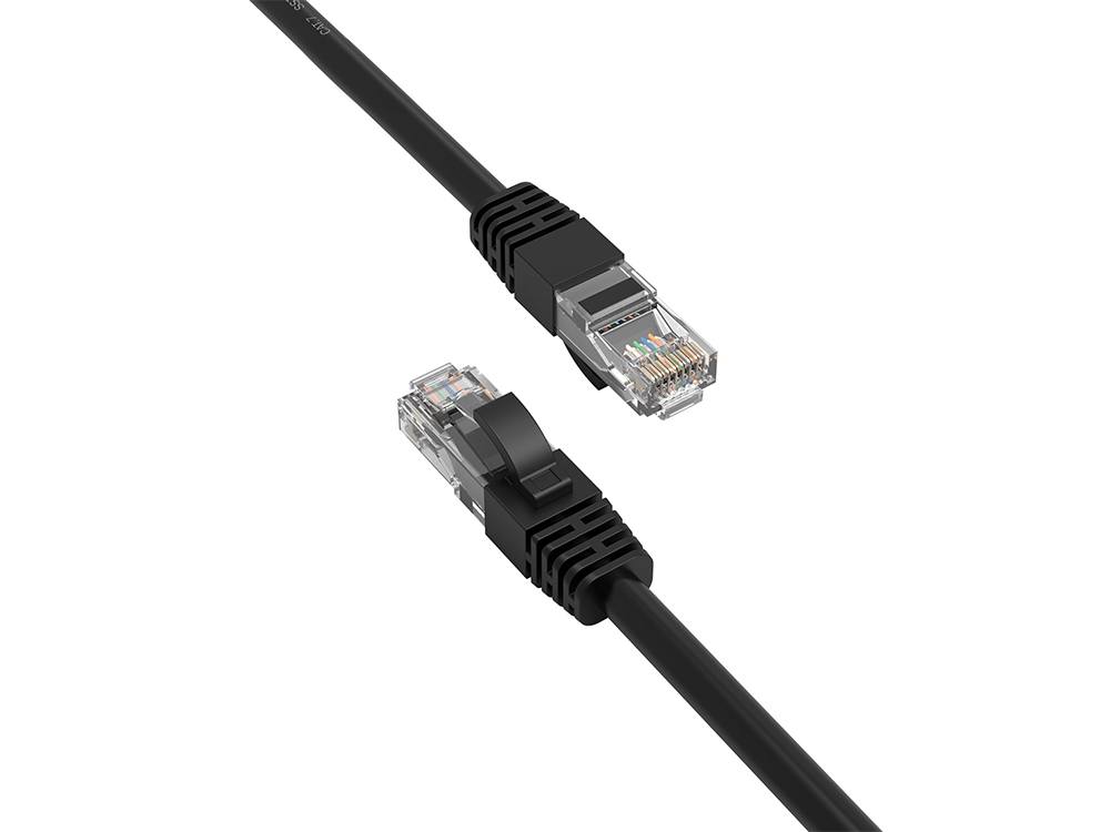 Cruxtec 30cm Cat6 Network Cable - Black | Network Cables | RC6-003-BK
