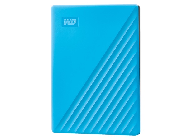 WD MY Passport 4TB 2.5" Portable Hard Drive - Blue | Western Digital ...