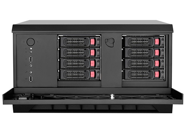 SilverStone CS381B NAS and Workstation Micro-ATX Case [SST-CS381B]