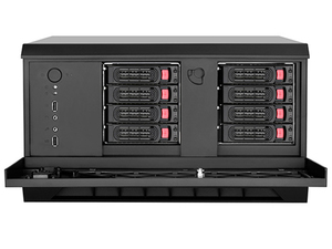 SilverStone CS381B NAS and Workstation Micro-ATX Case [SST-CS381B]
