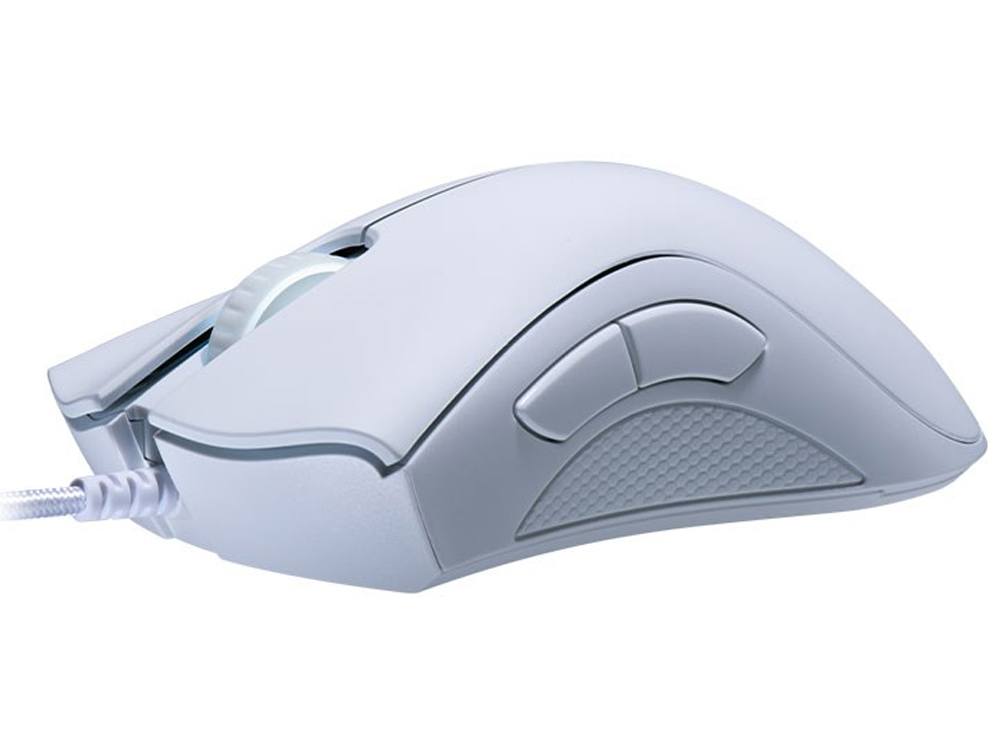 Razer DeathAdder Essential White Edition - Ergonomic Wired Gaming Mouse ...