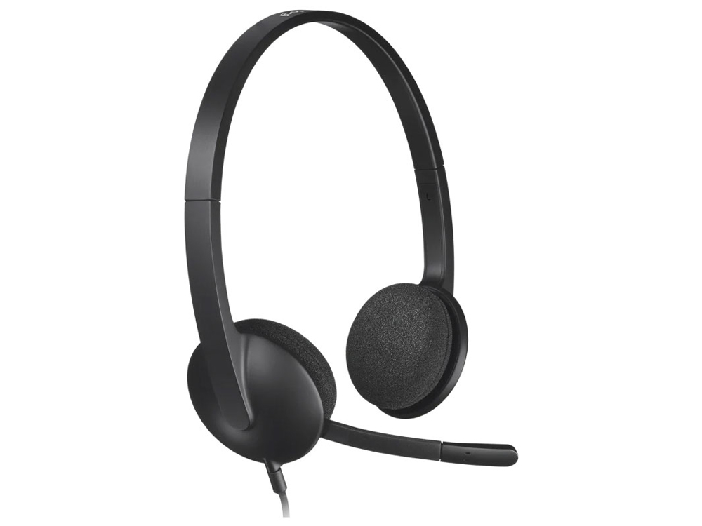 Logitech USB Headset H340 - Black | Headphones & Headsets | Logitech ...