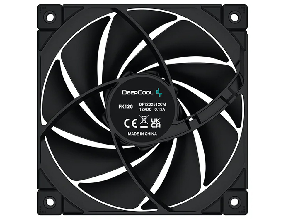 Deepcool FK120 120mm Fan - 3 Pack | Case Fans | R-FK120-BKNPF3-G-1