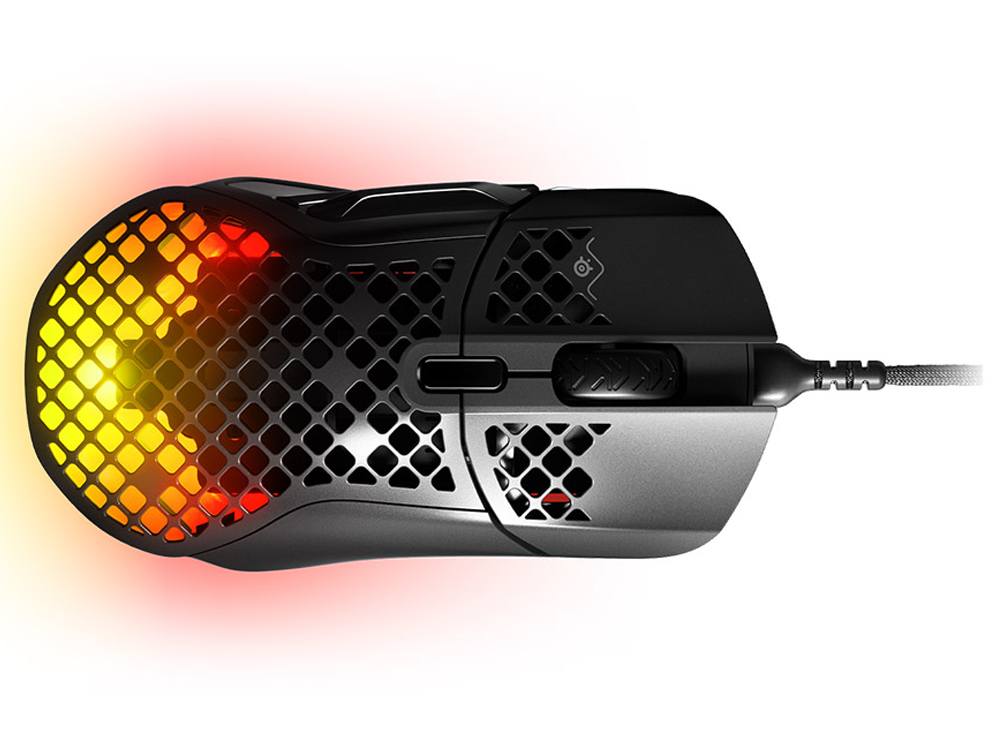 SteelSeries Aerox 5 Ultra Lightweight Gaming Mouse - Black (62401 ...