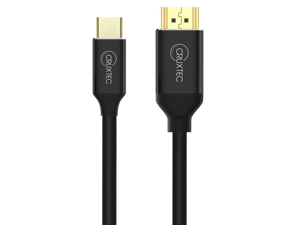 Cruxtec 1m USB-C to HDMI 2.1 Cable HDR 8K/60Hz 4K/120Hz - Monitor ...