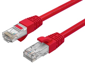 Cruxtec 10m CAT6 10GbE Red Ethernet Cable | Network Cables | RC6-100-RD