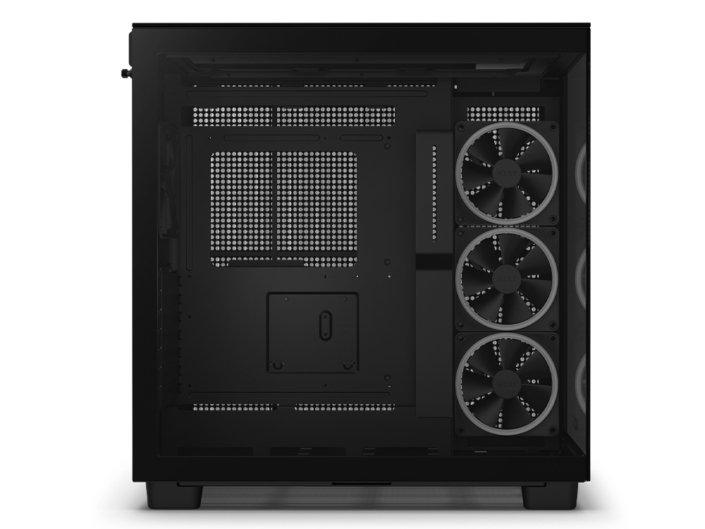 NZXT H9 Elite Premium Dual-Chamber Mid-Tower Airflow Case - Matte Black | Cases without PSU ...