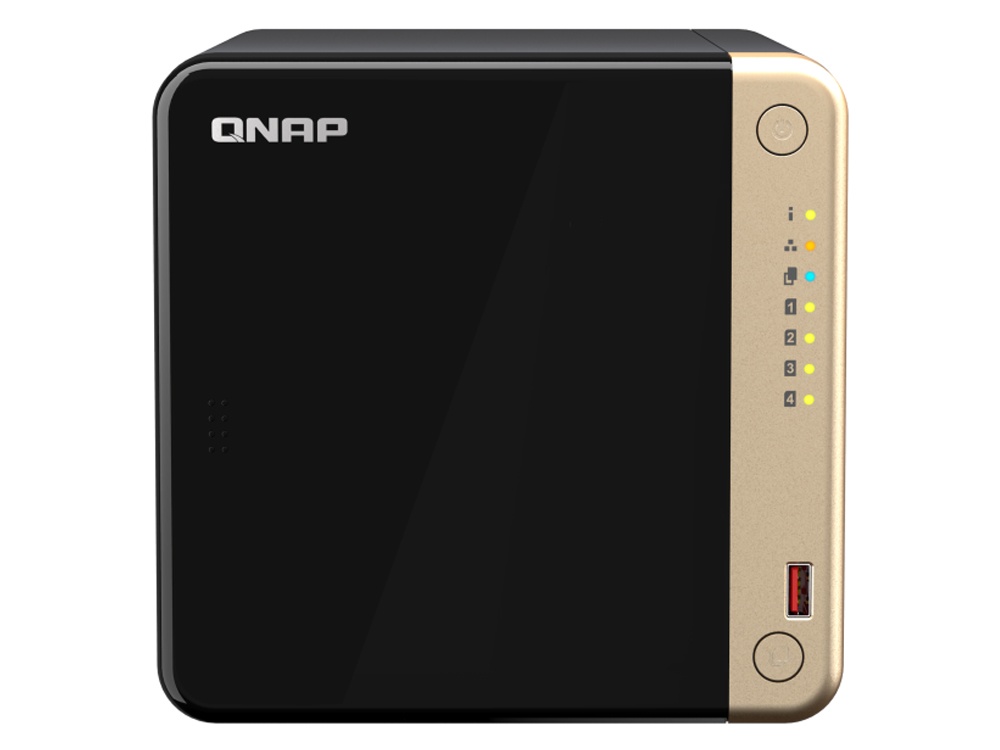Qnap TS-464-8G 4-Bay NAS (Celeron, 8GB RAM, 2.5GbE) by QNAP Systems ...
