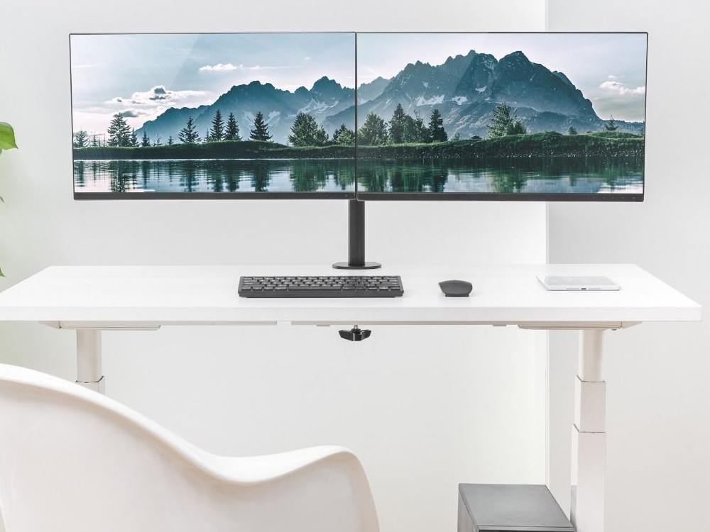 MBeat activiva ErgoLife Dual Monitor Arm - Double Joint | ACA-BMA-DC01K ...