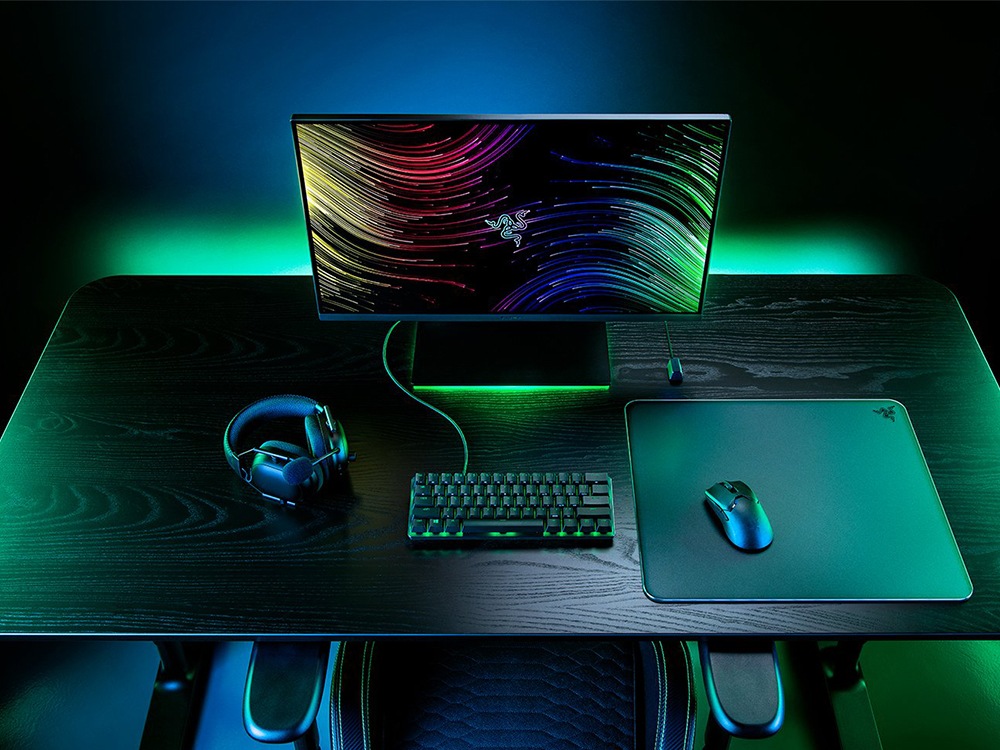 Razer Atlas Tempered Glass Gaming Mouse Mat - Black | Razer Mousepads ...