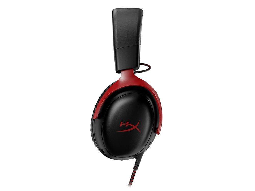HyperX Cloud III Gaming Headset - Black/Red | Gaming Headphones | 727A9AA