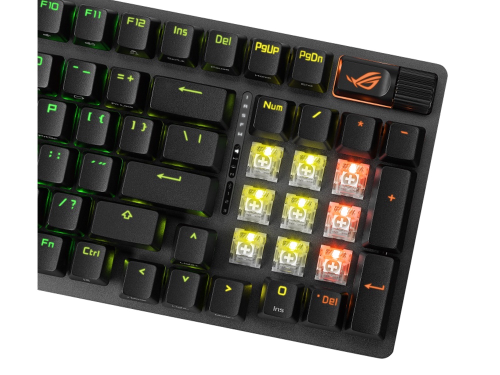 Asus ROG Strix Scope II 96 Wireless Snow Switch Mechanical Keyboard ...