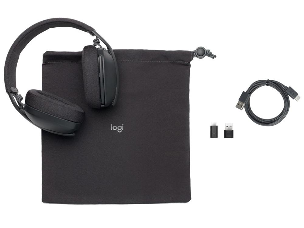 Logitech Zone Vibe Wireless Headset (UC Version) - Graphite | Wireless ...