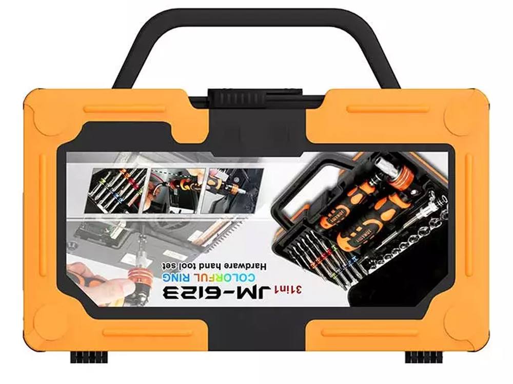 Jakemy 31-in-1 Color Ring Screwdriver Set Hand Tool Set - JM-6123 | Tools