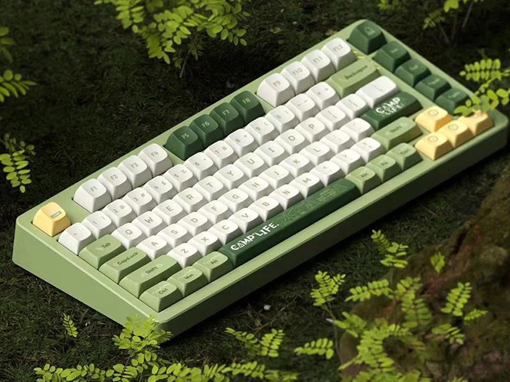 Keytok KDA Camp Life Dye-Sub PBT Keycaps (142-Key) | Keyboard Accessories