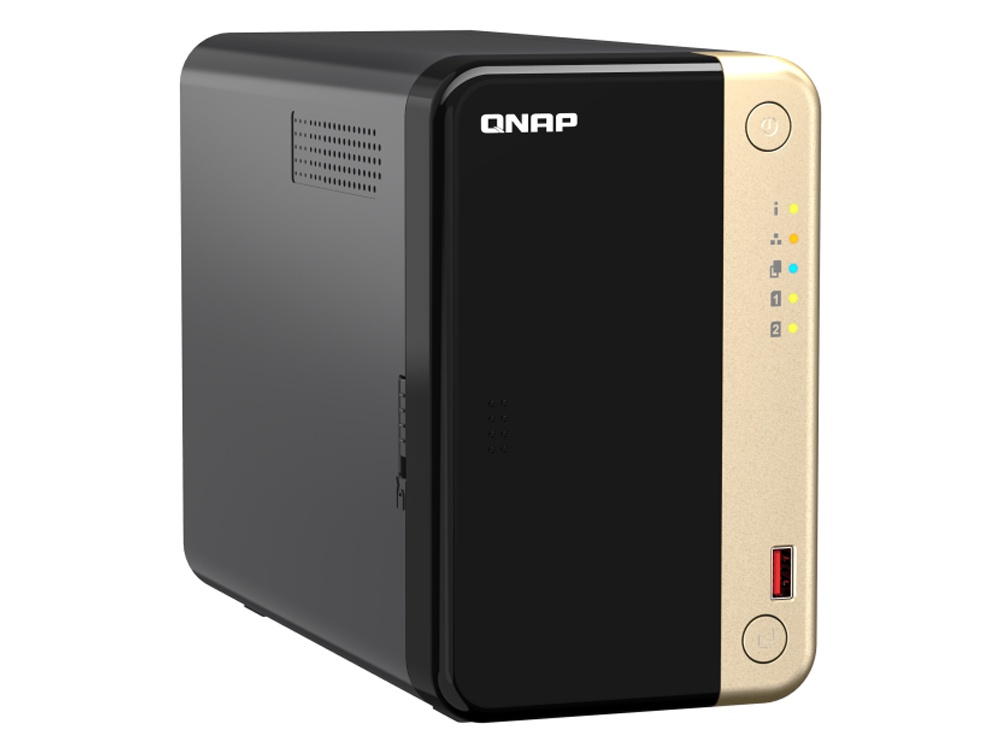 QNAP TS-264-8G Celeron Quad-core 8GB RAM 2-Bay NAS | QNAP Systems NAS