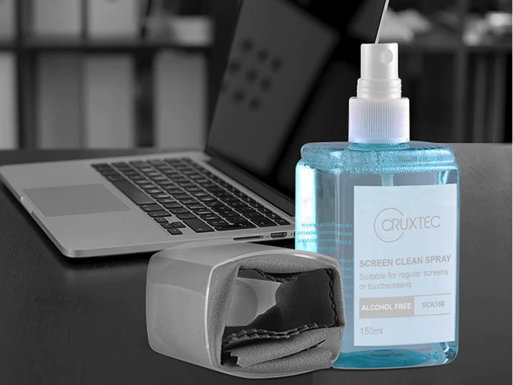 Cruxtec 150ml Alcohol-free Screen Cleaning Kit | Monitor Accessories