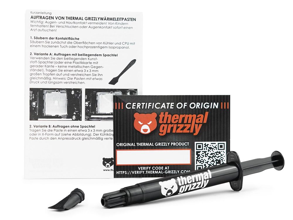 Thermal Grizzly Hydronaut 1.5mL Thermal Paste | TG-H-015-R | Fast Delivery