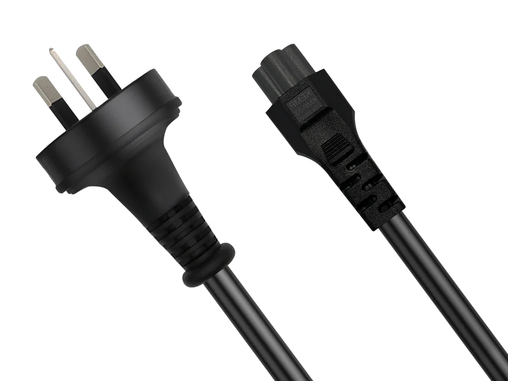 Cruxtec 1m 3 Pin AU Male to Female IEC-C5 Power Cable | Power Cables
