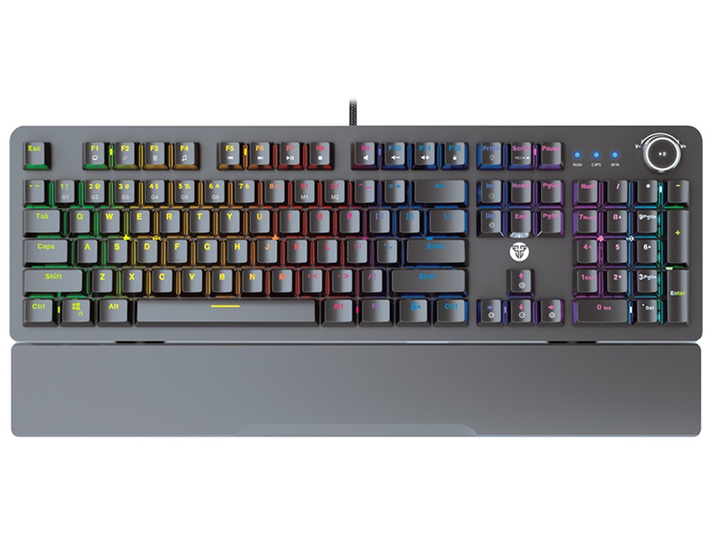 Fantech Maxpower MK853 RGB Red Switch Mechanical Keyboard - Black ...