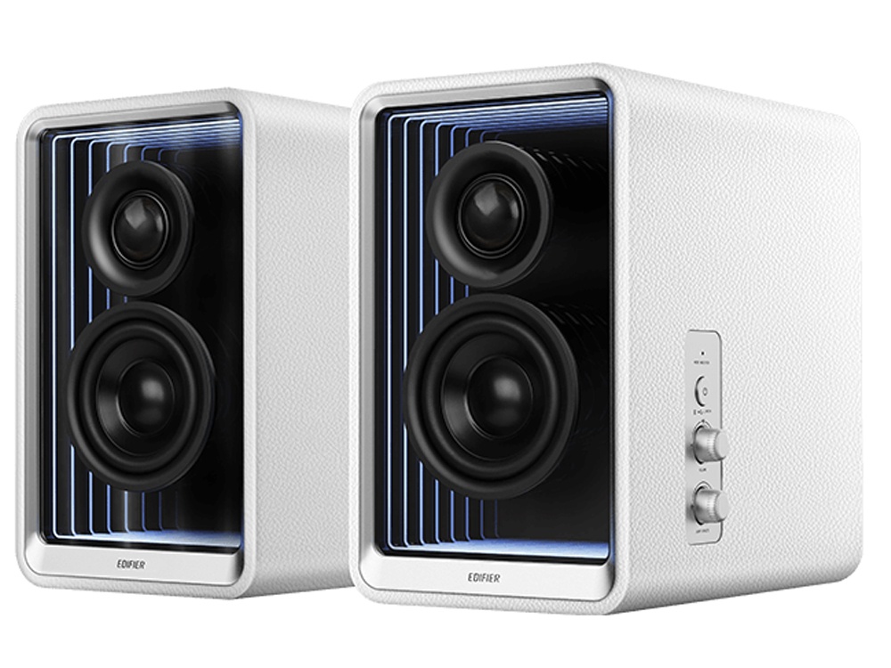 Edifier QR65 Bluetooth Desktop Active Monitor with GaN Charger - White ...