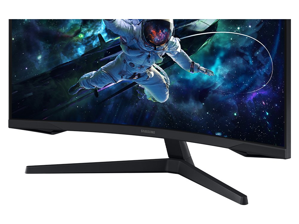 Samsung Odyssey G55C 32" QHD 165Hz FreeSync Curved Gaming Monitor ...