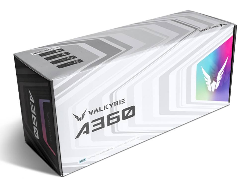 Valkyrie A360 360mm A-RGB AIO Liquid Cooling - White | CPU Coolers