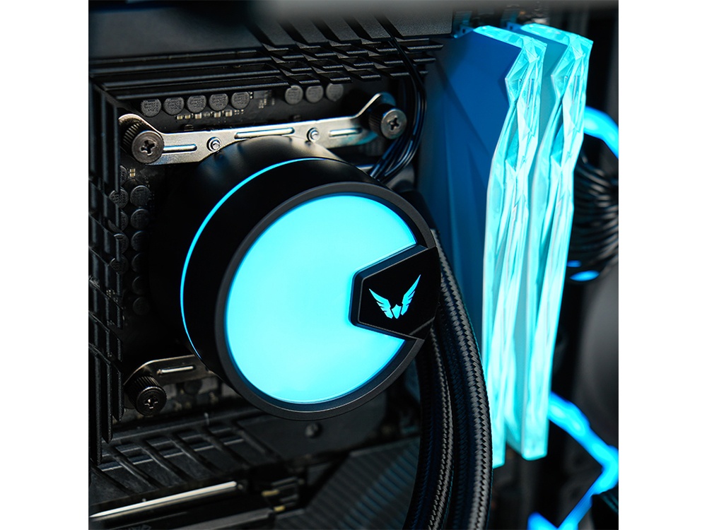 Valkyrie A240 240mm AIO Liquid Cooling with 2x 120mm A-RGB Fans - Black ...
