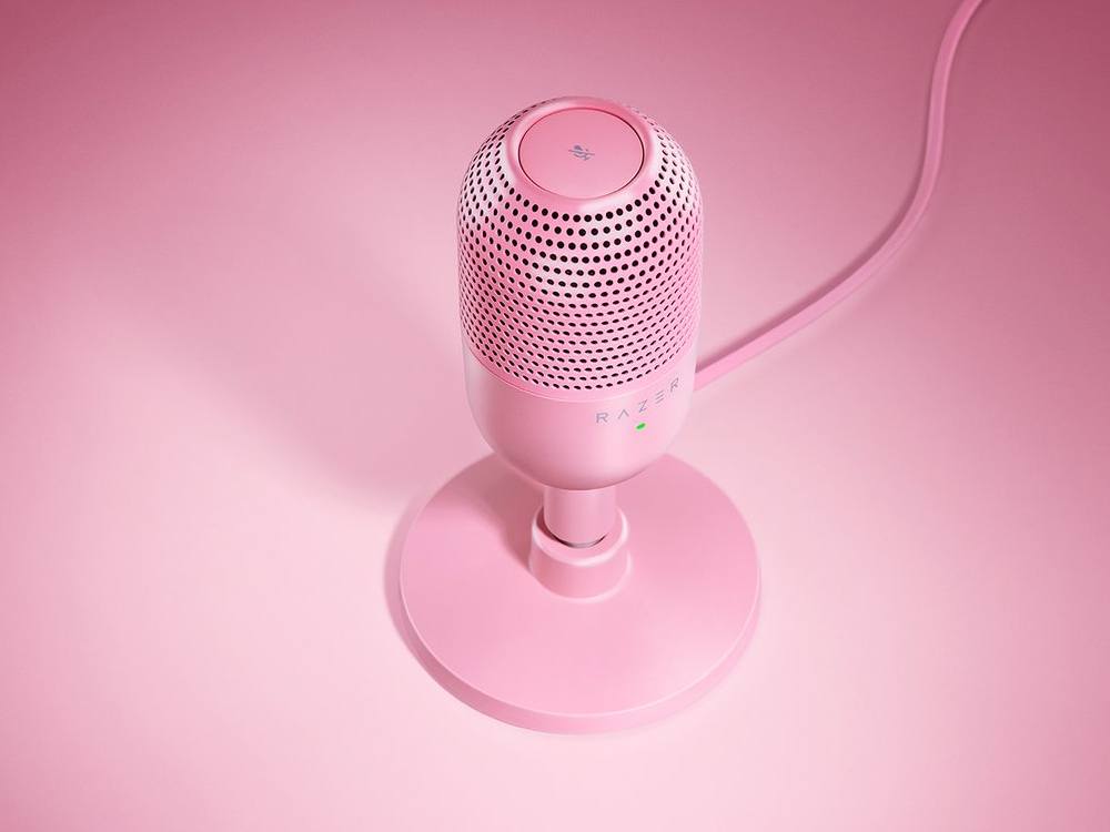 Razer Seiren V3 Mini Ultra-Compact USB Microphone with Tap-to-Mute ...