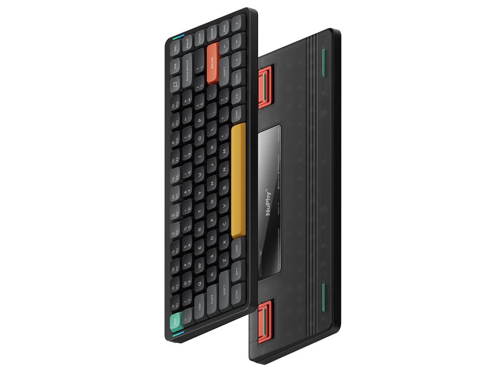 NuPhy Air75 V2 QMK/VIA Wireless Brown Switch Mechanical Keyboard ...