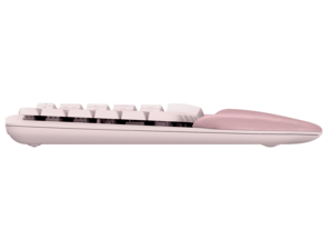 Logitech Wave Keys Wireless Ergonomic Keyboard - Rose | Keyboards ...