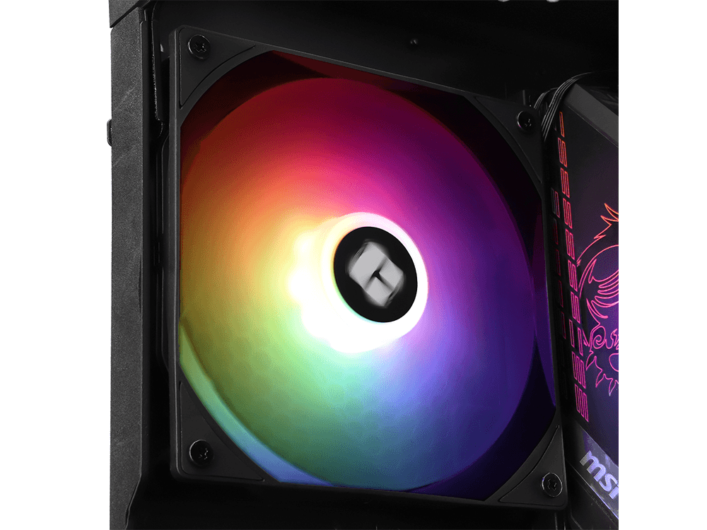 Thermalright TL-C14C-S ARGB 140mm Fan - Black | Case Fans & LED Lighting