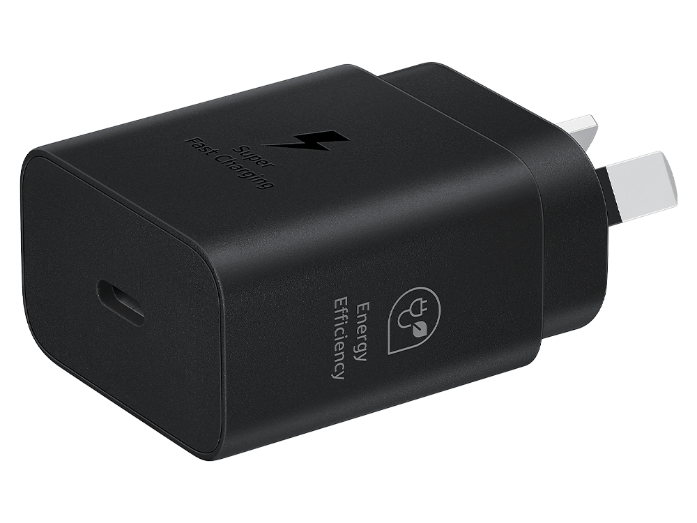 Samsung 25W Type-C Power Adapter - Black | Android Tablet & Mobile ...
