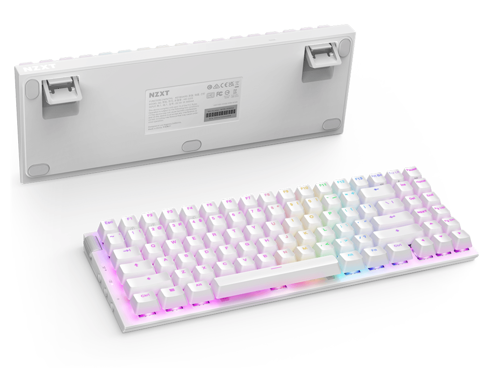 NZXT Function 2 MiniTKL Compact Tenkeyless Optical Gaming Keyboard ...