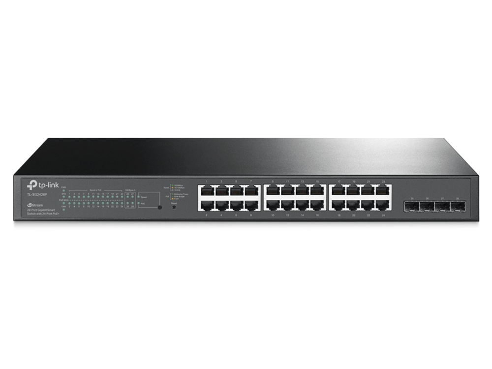 TP-Link SG2428P JetStream 28-Port Gigabit Smart Switch with 24-Port ...