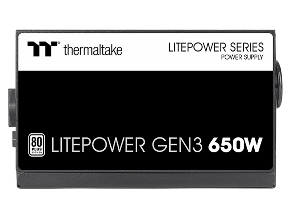Thermaltake Litepower Gen3 650W 80 Plus Power Supply | Power Supplies