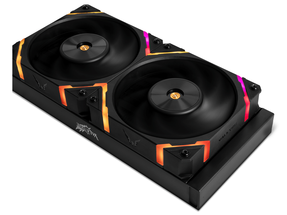 Valkyrie Syn 240 240mm 2.4" LCD All-in-one Liquid CPU Cooler - Black ...