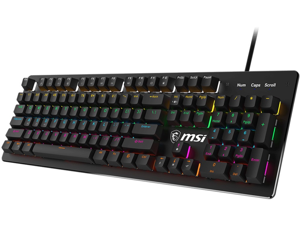MSI FORGE GK300 US Blue Switch Mechanical Keyboard - Fast Delivery ...