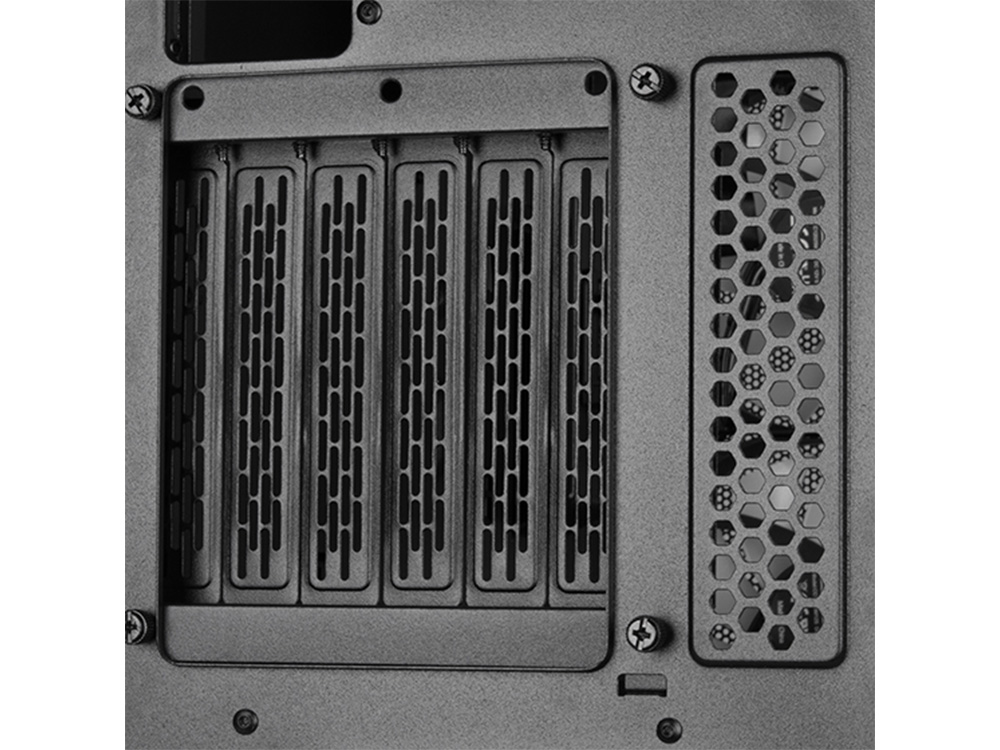 SilverStone FARA 512Z V2 Tempered Glass ATX Mid-Tower Case - Black ...