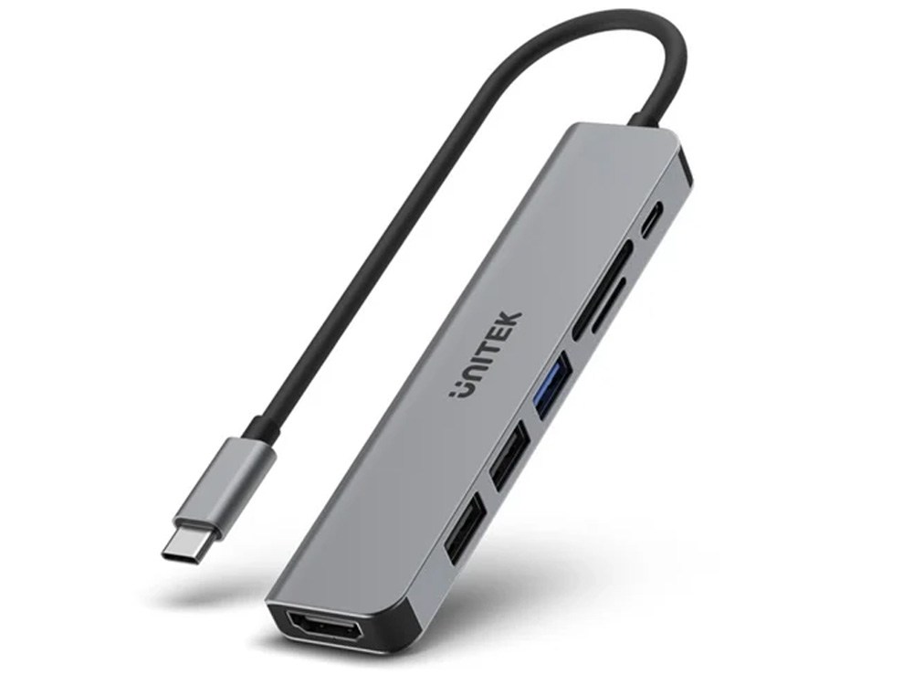 Unitek uHUB S7+ 7-in-1 100W PD USB-C 5Gbps Hub | Docking Station