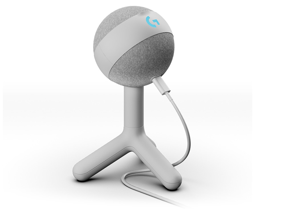 Logitech G Yeti Orb Condenser LIGHTSYNC RGB Gaming Mic - White | 988-000560