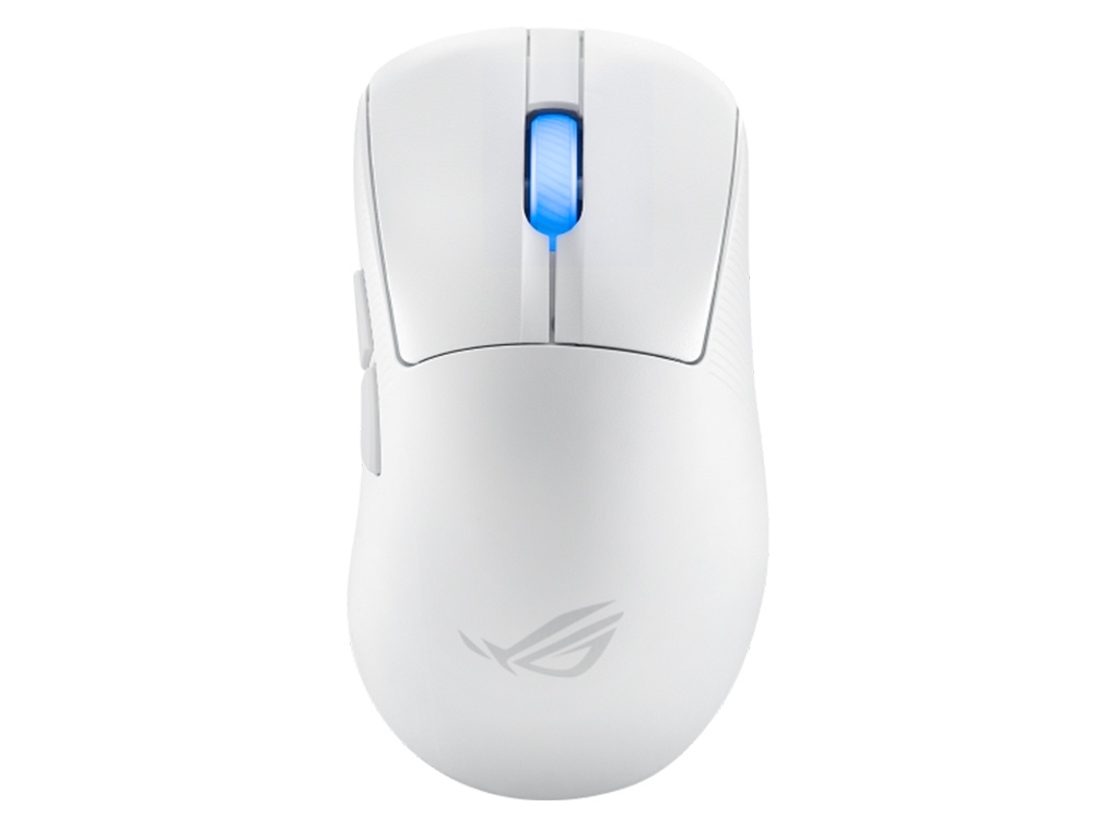 Asus ROG Keris II Ace Wireless Gaming Mouse - Moonlight White | ASUS Mice