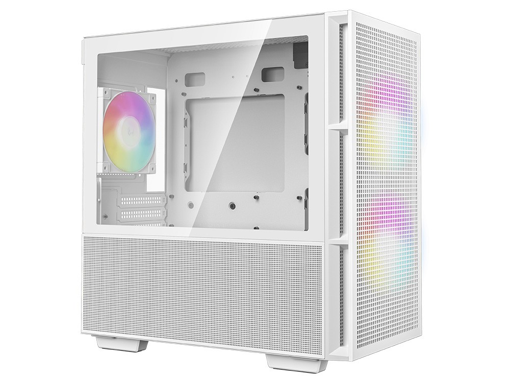 Deepcool CH360 Tempered Glass mATX Case - White | Fast Delivery ...