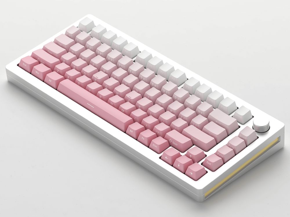 Akko MonsGeek M1W HE-SP Cream Yellow Magnetic Switch Keyboard - Silver ...