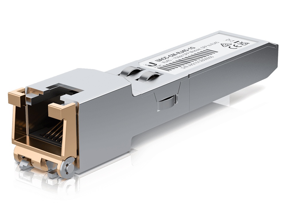 Ubiquiti SFP to RJ45 Transceiver Module | UACC-CM-RJ45-1G | Fast Delivery