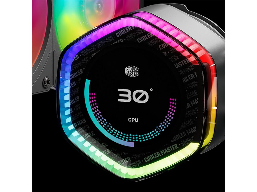 Cooler Master MasterLiquid 360 Ion ARGB Liquid CPU Cooler - Black | CPU ...