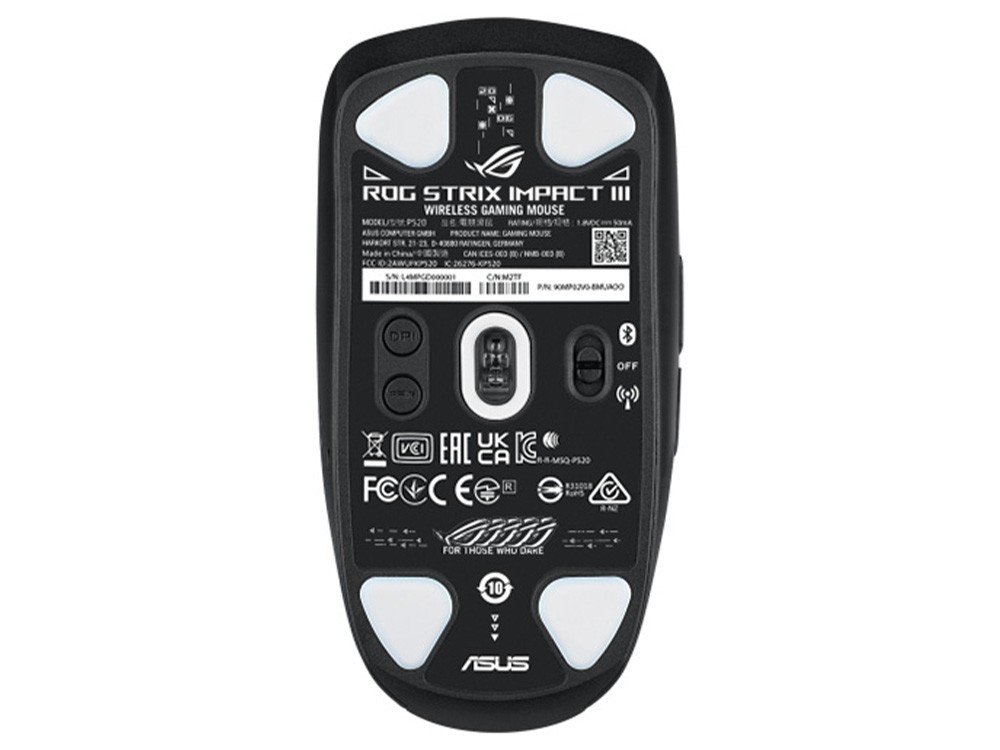 Asus ROG Strix Impact III Wireless Gaming Mouse - Black [ROG STRIX ...