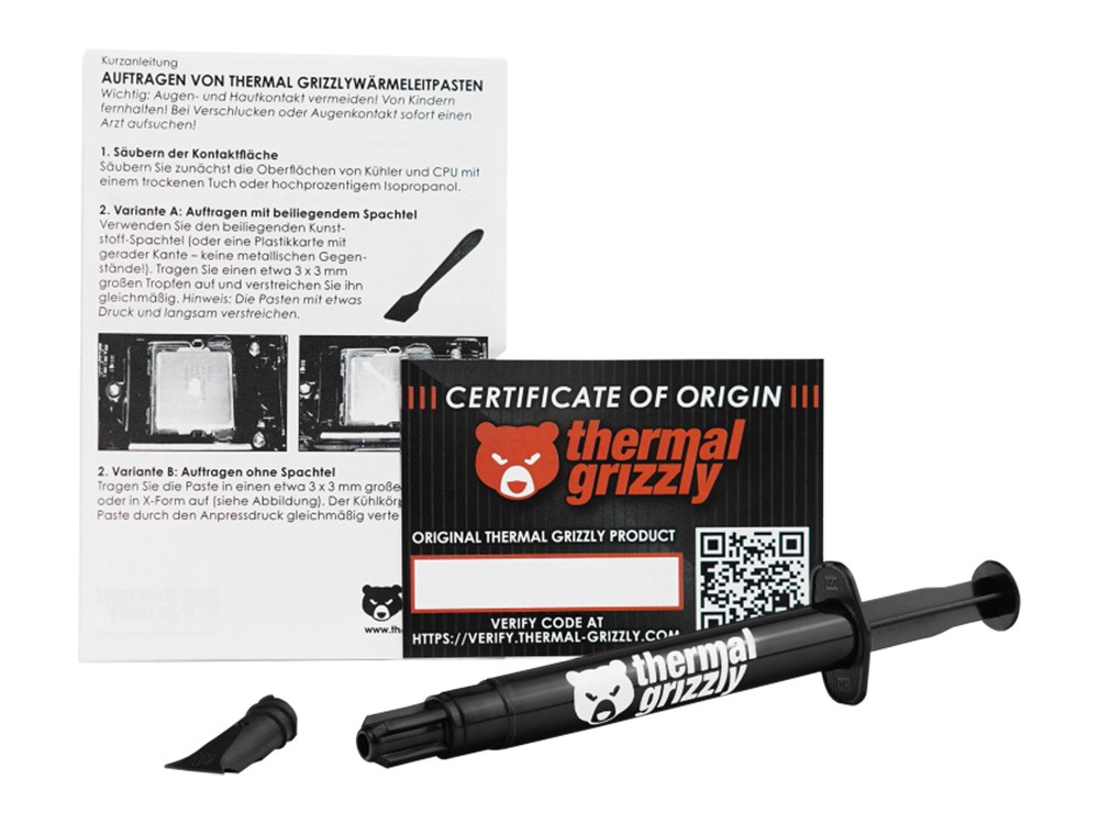 Thermal Grizzly Aeronaut Thermal Paste 3.9g 1.5ml [TG-A-015-R]